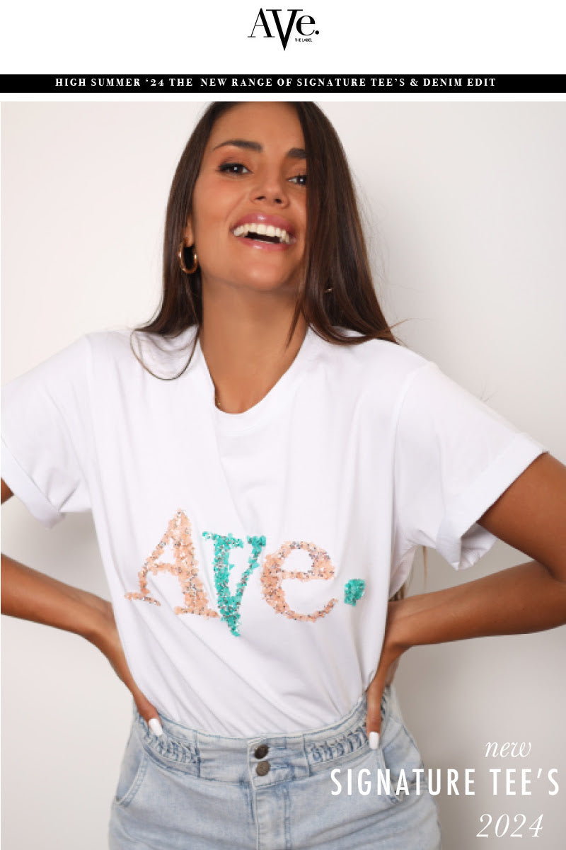 AVE TEE - 2TONE LOGO – Gelato Lane