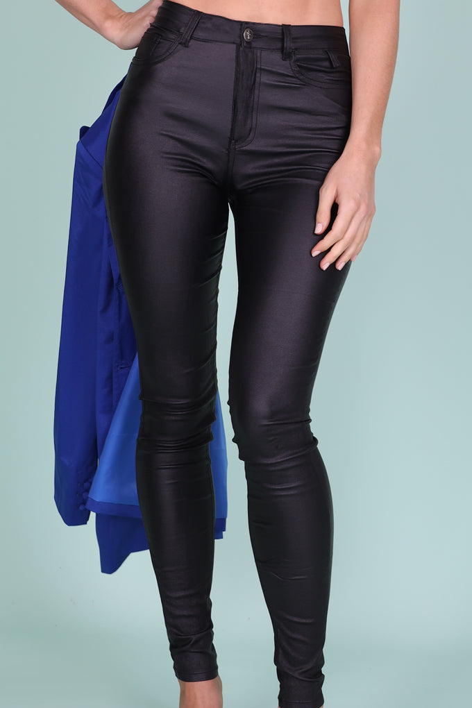 Oil Riggers High Waist - Black HEAVY WEIGHT – Gelato Lane